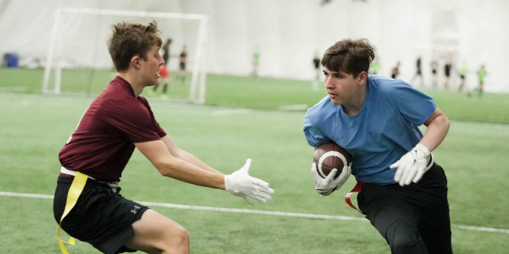 Intro Flag - Soccer World